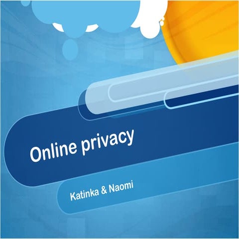 Online privacy | PPTX