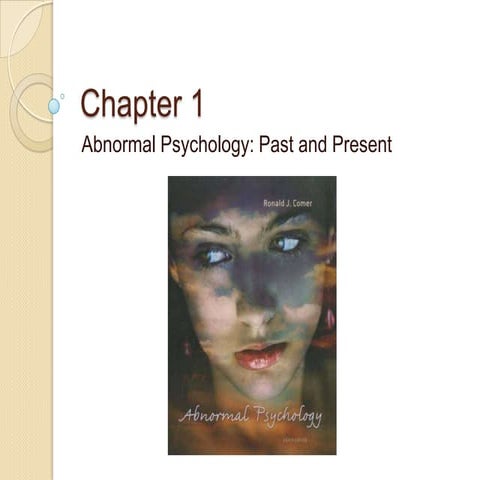 Online psy 266 ch. 1 presentation | PPT