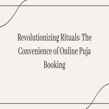 Online puja booking services - httpsonlinetemple.com.pdf