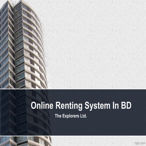 Online renting system in bd | PPT