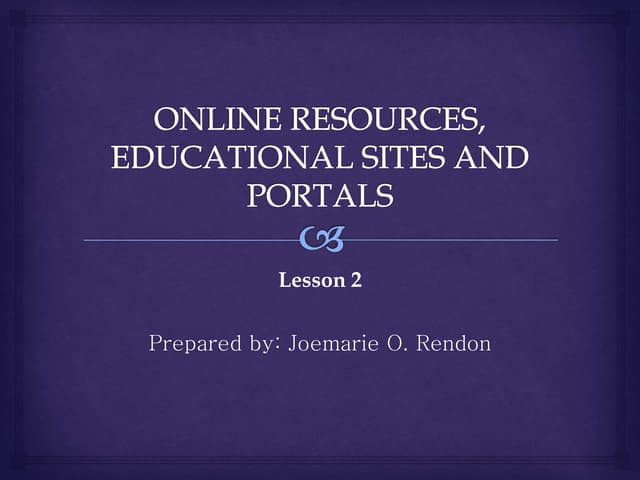 Flexible learning environment | PPT