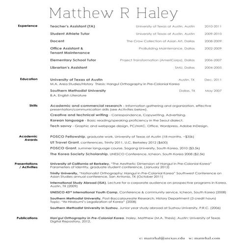 Resume | DOCX