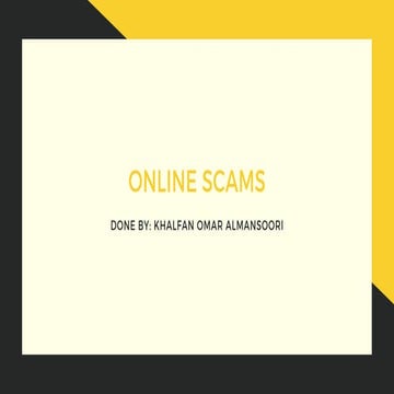 Online scams - Presentation.pdf