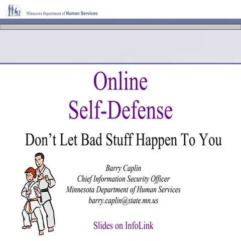 Online Self Defense | PPT