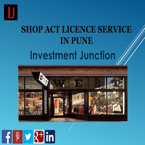 Online shop act licence registration service in pune | PPT