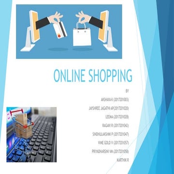 Online shopping - Overview | PPTX