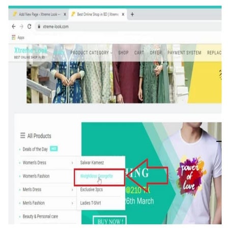Online Shopping Dhaka | Xtreme Look | PPT