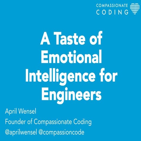 A Taste of Emotional Intelligence for Engineers | PDF