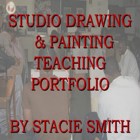 Studio Drawing & Painting Teaching Portfolio | PPT