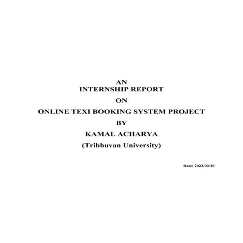 Online taxi booking system project report..pdf