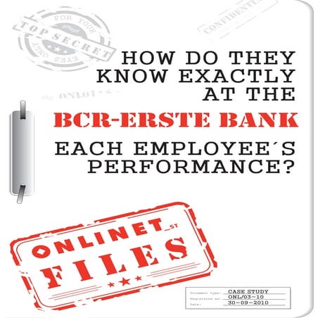 Onlinet Case Study - BCR ERSTE- ENG | PDF | Business Banking & Finance ...
