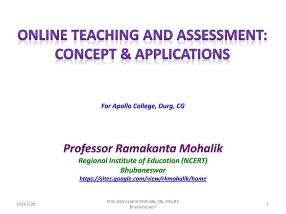 ‘Walking the talk: A model for Academic Staff Professional Development using Moodle’ - Susan ...
