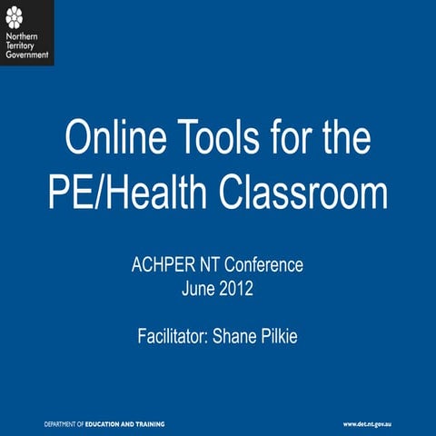 Online tools for PE & Health Teachers | KEY