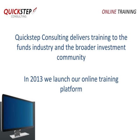 Online Training Overview | PPTX