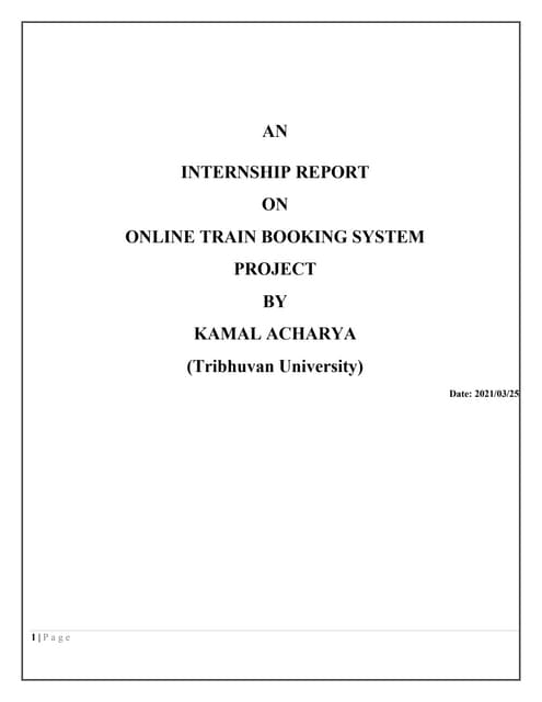 Railway management system, database mini project | PDF