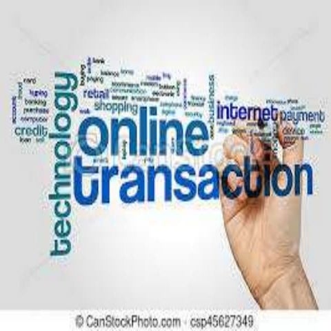 Online transaction | PPTX