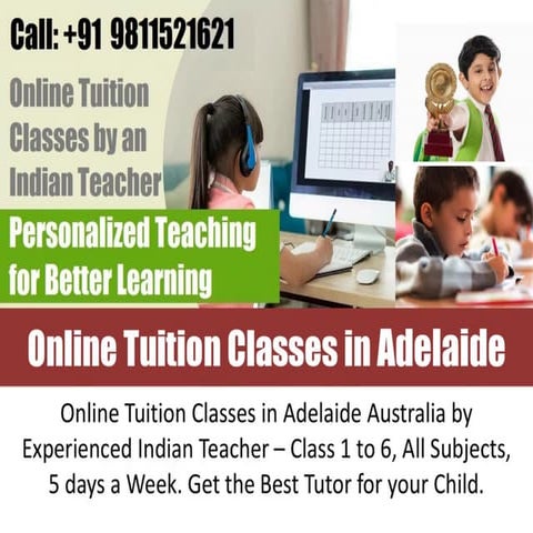 Online Tuition Classes in Adelaide Australia.pdf