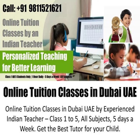 BEST Online Tuition Classes in Dubai UAE.pdf
