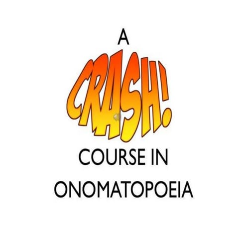 Onomatopoeia | PPTX