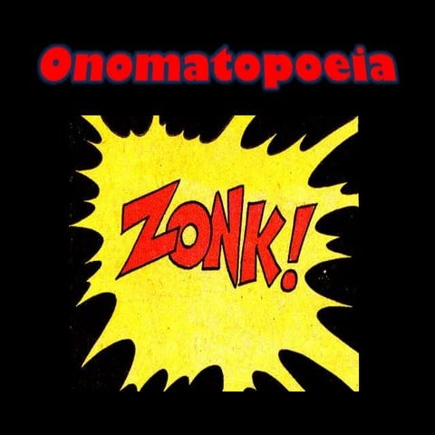 Onomatopoeia | PPTX