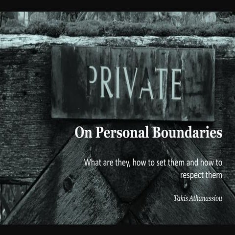 Boundaries presentation p.l. | PPTX