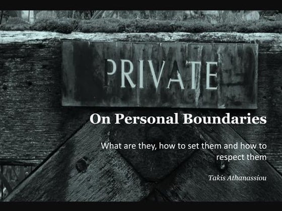 Boundaries presentation p.l. | PPTX | Dating | Family and Relationships