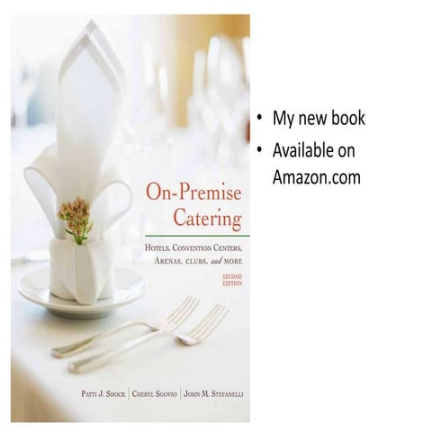 On Premise Catering, 2nd edition | PPTX