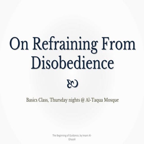 On refraining from disobedience | PDF