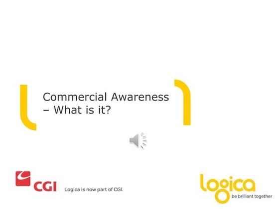 Buisness and commercial awareness - developing your skills and ...