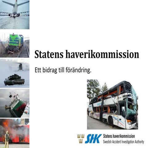 Onsdag 09.10 Alexander Hurtig Statens Haverikommission | PPTX