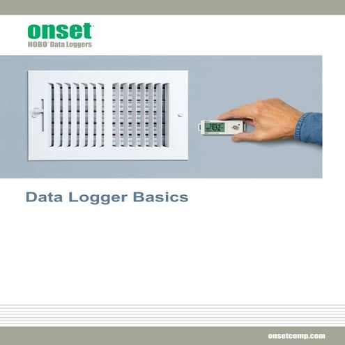 Onset Data Logger Basics | PDF
