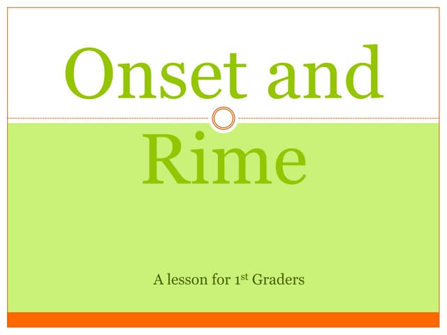 Rhyming words for grade 2 pupils and up | PPTX