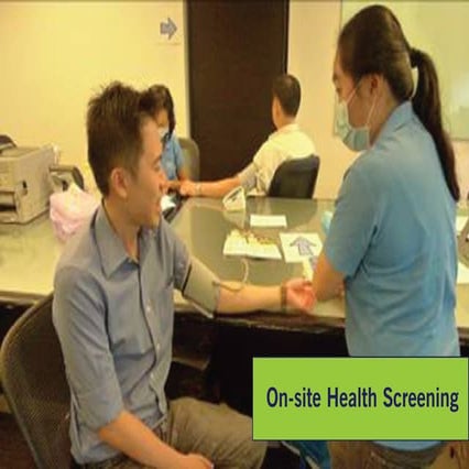 Onsite Health Screening | PDF | Medical Health