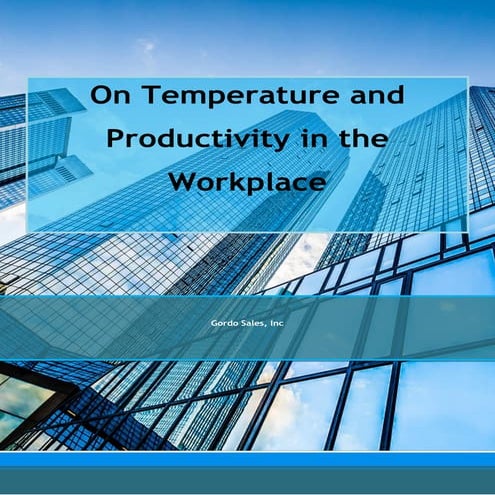 Physical working conditions | PPTX