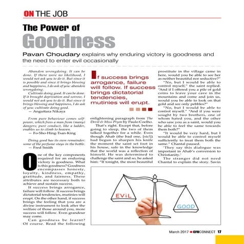 Power of Goodness and Entering Evil | PDF