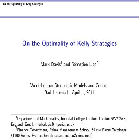 On the Optimality of Kelly Strategies (Presentacion).pdf