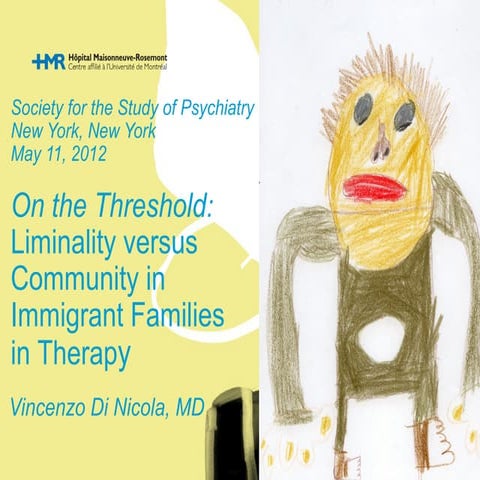 On the Threshold: Liminality versus Community in Immigrant Families in ...