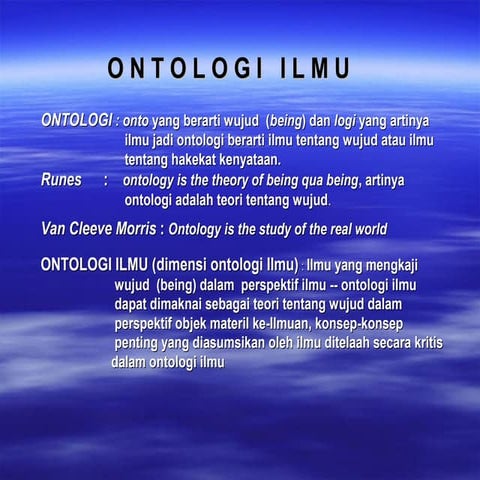 Ontologi | PPT