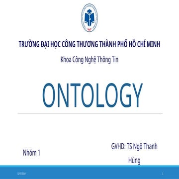 Ontology (Fundamental of Ontology) .pptx
