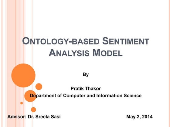 Sentiment analysis of twitter using python | PPT