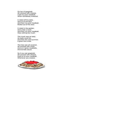 On top of spaghetti | DOC