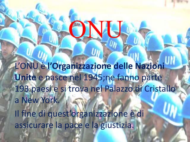 Organizzazioni non governative(ong) | PPTX