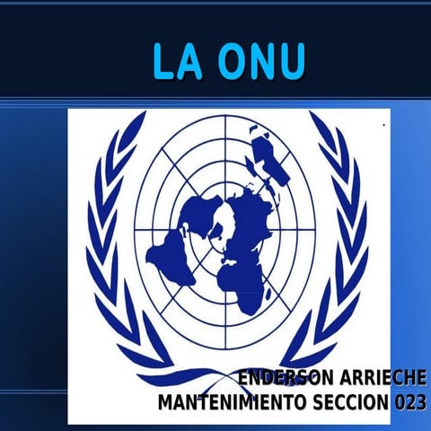 organigrama completo de la ONU- a modo de esquema | PDF