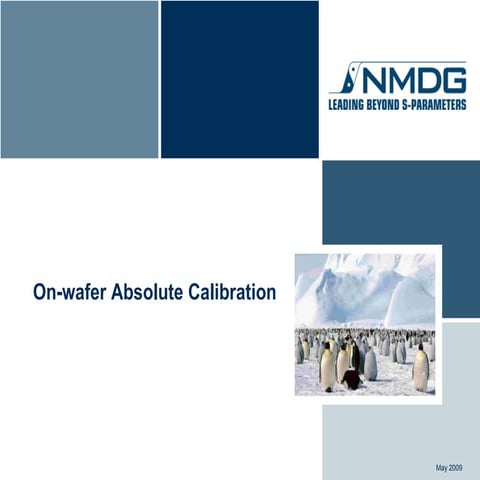 On Wafer Absolute Calibration Pdf