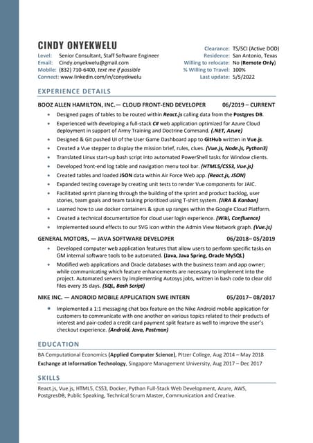 Conner Luzier's Resume | PDF