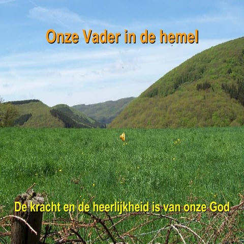 Onze Vader | PPT