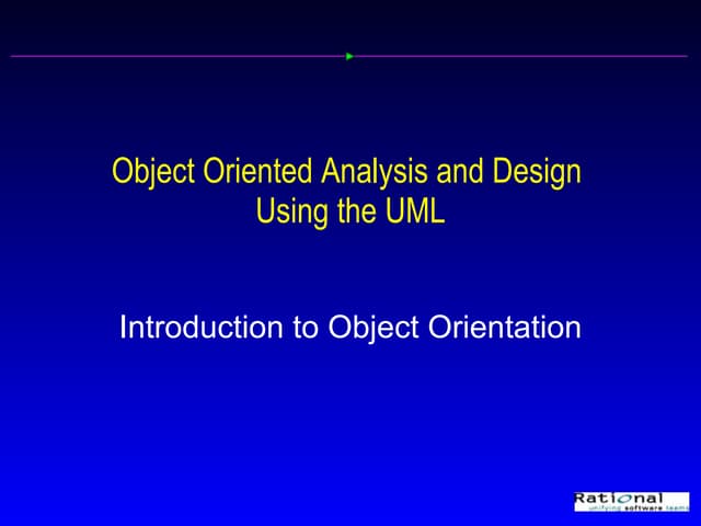 Ooad Uml Ppt Programming Languages Computing