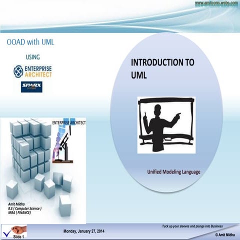 Ooad And Uml Training Workshop Ppt
