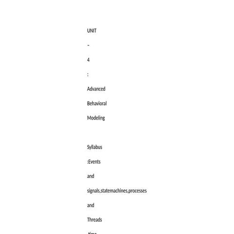 object oriented analysis and design unit 4 | PPTX