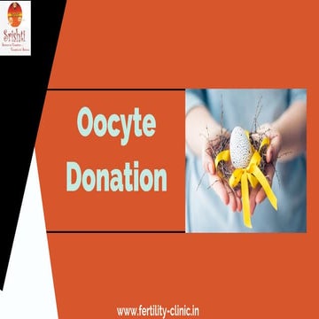 Oocyte donation or Egg donation | PDF